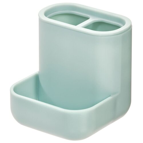 Органайзер для ванных принадлежностей Soft Aqua 3 отделения пластик морская волна