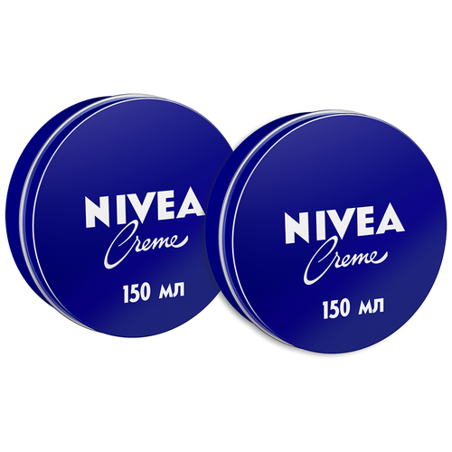 NIVEA Крем для лица и тела Creme Универсальный увлажняющий, 150 мл, 2 шт.