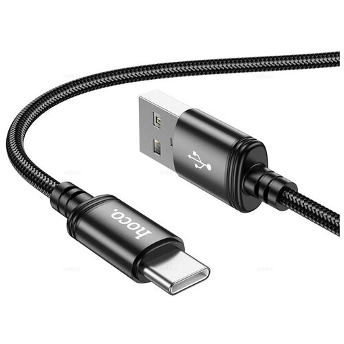 Кабель Hoco X89 USB - Type-C, 1 м, 1 шт., черный