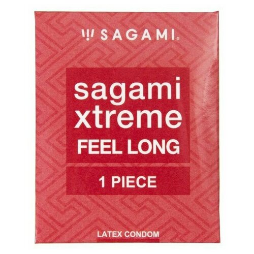 Презервативы латексные Sagami Xtreme Feel Long 1 шт.