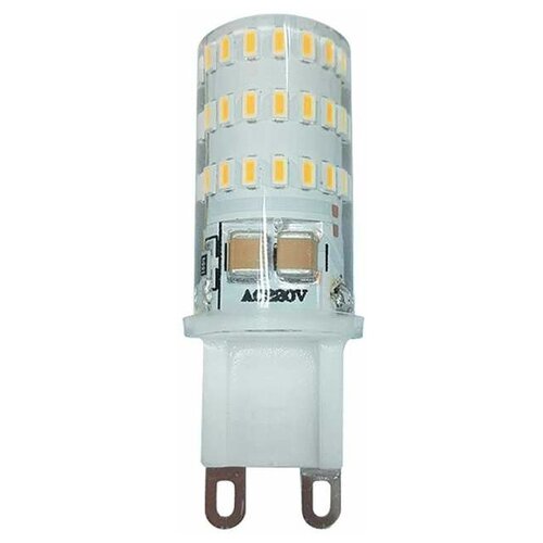 Лампа светодиодная PLED-G9 5Вт капсульная 2700К тепл. бел. G9 320лм 220-230В JazzWay 1032102B (8шт. в упак.)