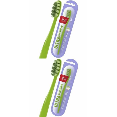 SPLAT Зубная щетка Professional, Ультра Сенситив, 2 шт.