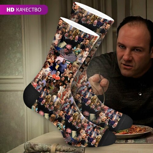 Носки MimiSocks, размер 35/37, мультиколор