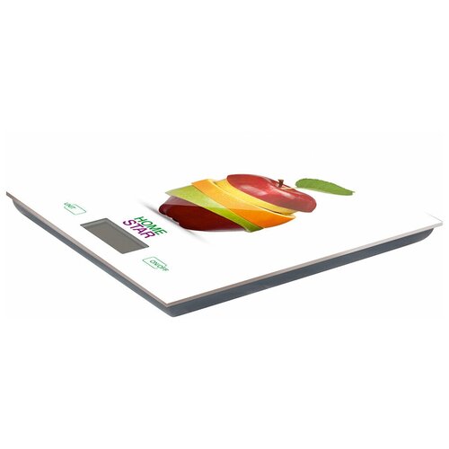 Весы кухонные электронные Homestar HS-3006, 5 кг, яблоко