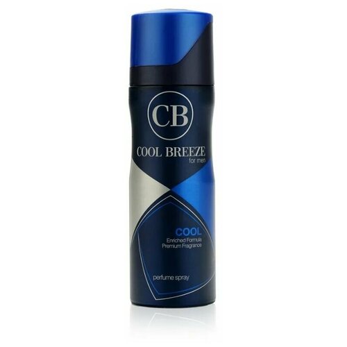 Cool Breeze Дезодорант мужской спрей парфюмированный COOL, 200мл