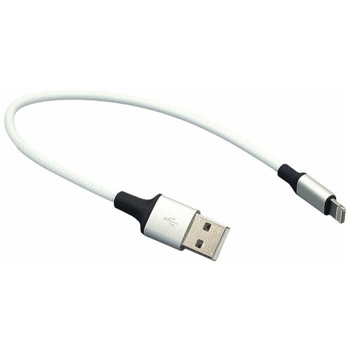 Кабель для зарядки Apple USB - Lightning 8pin 25 см, белый