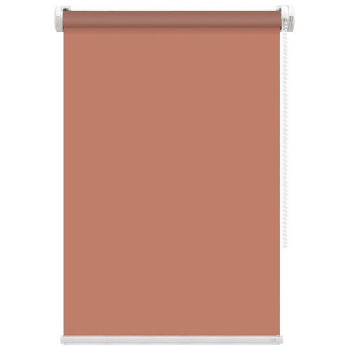 Рулонная штора FixLine Basic, 40х180 см, терракотовый