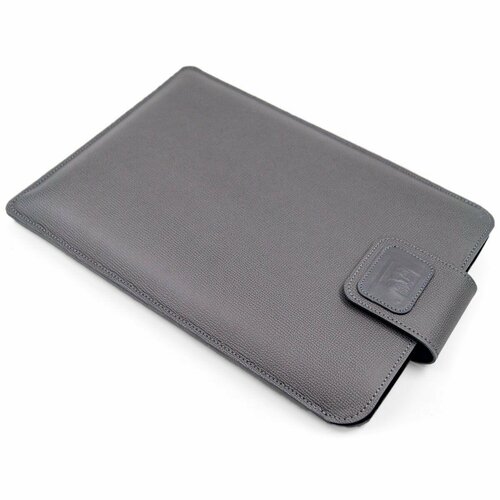 Кожаный Чехол для ноутбука 13 - 13,6 дюймов (Macbook 13-13.6, Zenbook и т. д.), серый, J. Audmorr - Weybridge 13 Iron