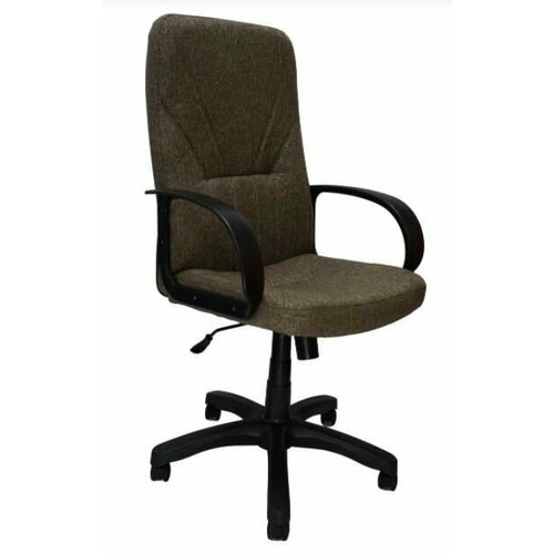 Кресло компьютерное (ЯрКресло Кресло Кр37 ТГ пласт К32 (ткань Крафт темно-серая))