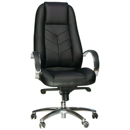 Компьютерное кресло Everprof Drift Lux M для руководителя, обивка: искусственная кожа, цвет: черный