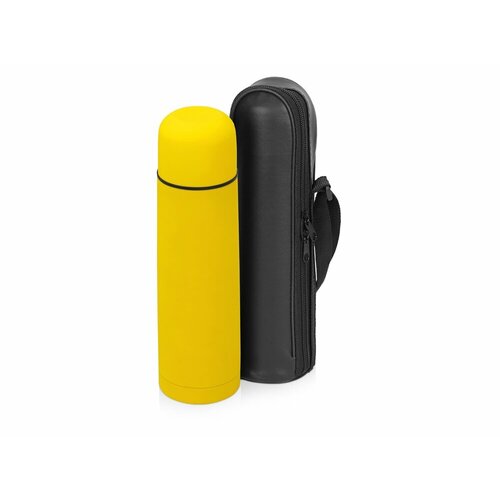 Термос «Ямал Soft Touch» 500мл, желтый матовый