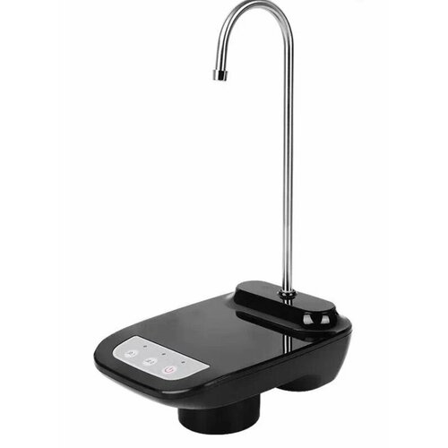 Помпа для воды электрическая на аккумуляторе, зарядка от USB, YH-001, черный