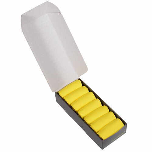 Носки Нева-Сокс, 7 пар, размер 31, желтый