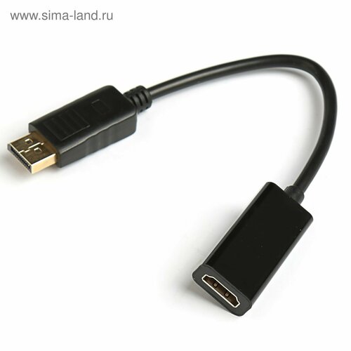 Переходник LuazON PL-003, HDMI (f) - DisplayPort (m)