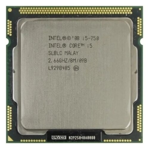 Процессор Intel Core i5-750 LGA1156,  4 x 2660 МГц, OEM