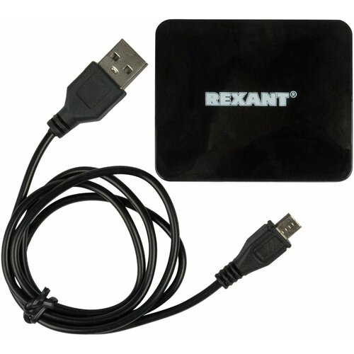 Делитель Сплиттер хаб переходник адаптер разветвитель HDMI на 2 HDMI, FULL HD, 4K, REXANT для телевизора, компьютера, тв приставки, игровой консоли