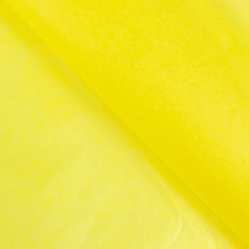 Бумага упаковочная тишью, желтая, 50 см х 66 см 10 шт