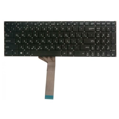 Клавиатура для ноутбука Asus K56, K56C, K550D без рамки (черная)