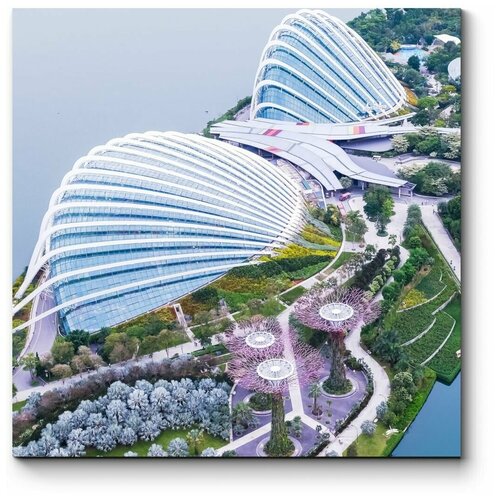 Модульная картина Невероятно красивый Сингапур 50x50