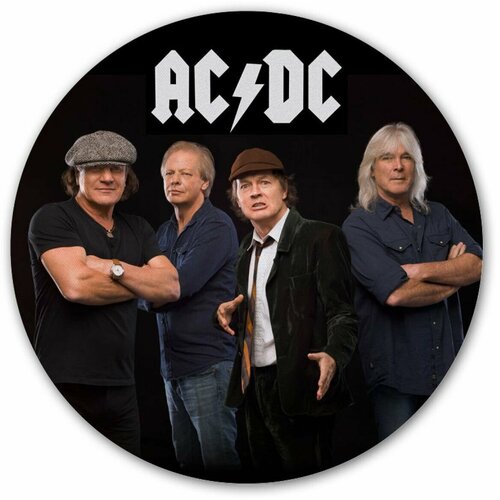Коврик для мышки круглый AC/DC
