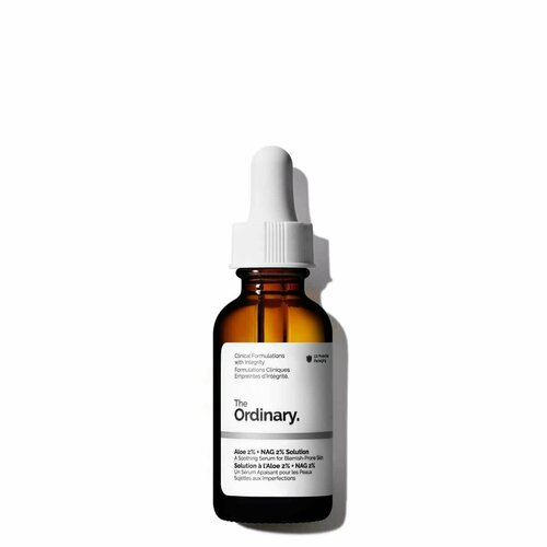 The Ordinary Успокаивающая сыворотка Aloe 2% + NAG 2% Solution, 30ml