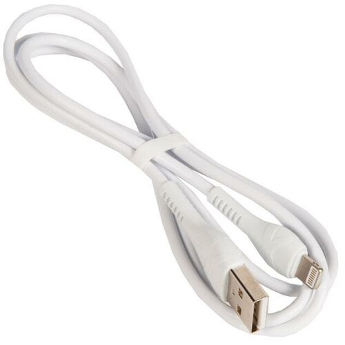 Кабель USB Hoco X37 Cool для Lightning, 2.4А, длина 1.0м, белый