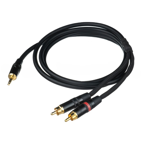 Headmade Viper Interconnect 2*RCA(M) to Jack 3.5(M), 1м- межблочный кабель
