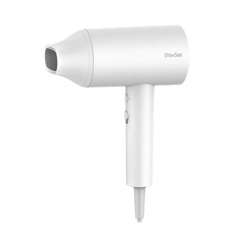 ShowSee Фен для волос ShowSee Hair Dryer A1 1800 Вт, скоростей 2, кол-во насадок 1, белый