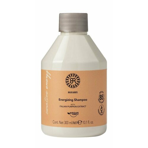 Укрепляющий шампунь для ослабленных волос с экстрактом тыквы Curative Energy Energizing Shampoo, 300 мл