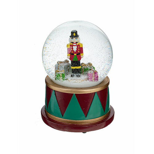 Новогодняя игрушка в стеклянном шаре "Новый год"
