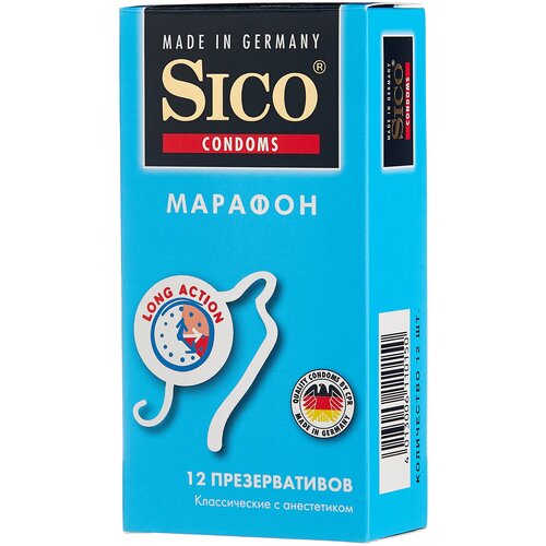 Презервативы Sico Марафон, 12 шт.