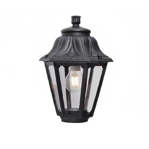Fumagalli Уличный светильник Anna E22.000.000.AXF1R, E27, 60 Вт, цвет арматуры: черный, цвет плафона бесцветный