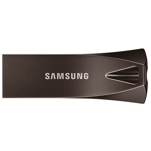 Флешка Samsung BAR Plus 128 ГБ, 1 шт., серый титан