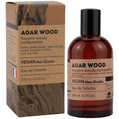 Туалетная вода мужская Vegan Man Studio Agar Wood, 100 мл