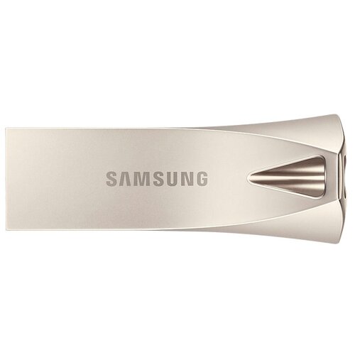 Флешка Samsung BAR Plus 256 ГБ, 1 шт., серебряное шампанское