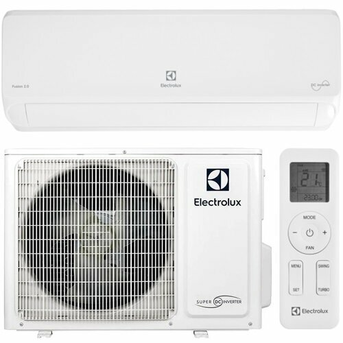 Кондиционер Electrolux Fusion 2.0 Super DC Inverter EACS/I-09HF2/N8_24Y с Wi-Fi