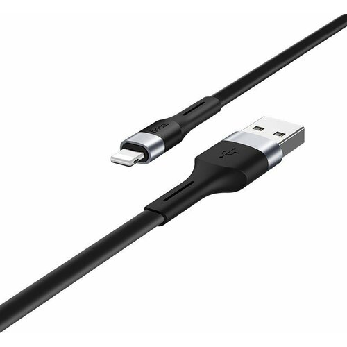 Кабель USB для Apple iPhone Lightning 8 pin X34 Surpass Red, 100 см, 2.4A