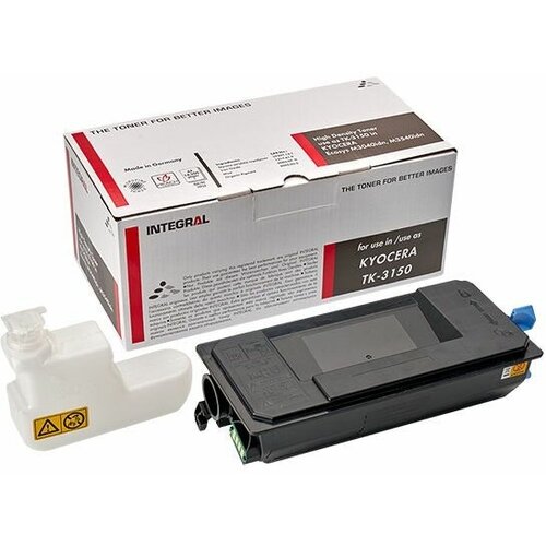 Тонер-картридж Integral (Германия) TK-3150 с чипом для Kyocera 14500 страниц