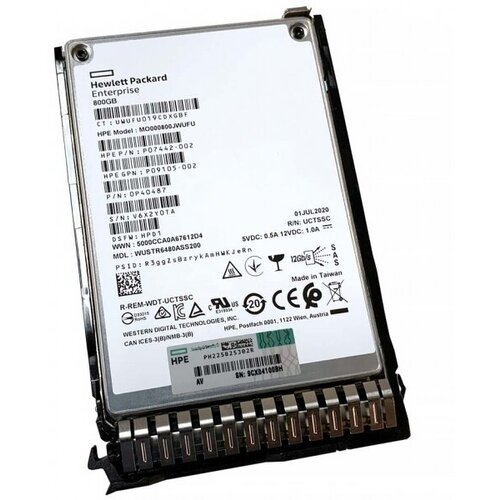 Жесткий диск HP WUSTR6480ASS200 800Gb SAS 2,5" SSD