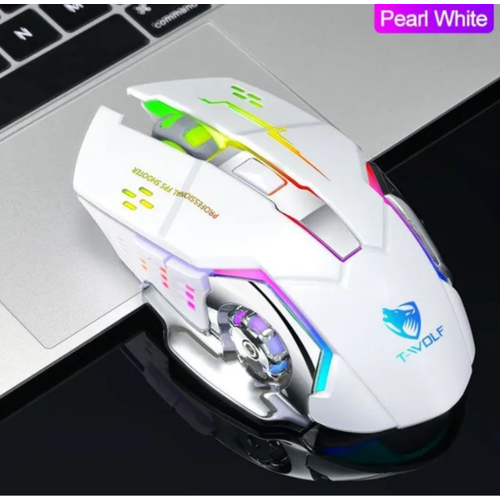 Мышь компьютерная игровая проводная c RGB подсветкой / Мышь компьютерная / Мышь игровая / Мышь проводная / Мышь с подсветкой