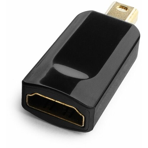 Переходник/адаптер Cablexpert miniDisplayPort - HDMI (A-mDPM-HDMIF-01), 0.16 м, черный
