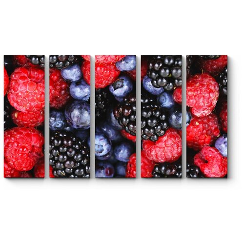 Модульная картина Сладкие ягоды 110x66