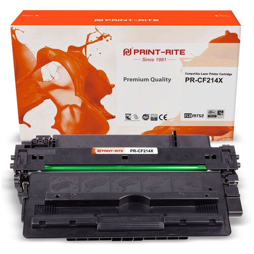 Картридж Print-Rite PR-CF214X 17500стр Черный