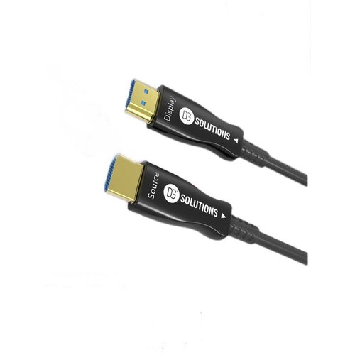 50 метров - 4K 60Hz HDMI PRO кабель оптический v2.0 18Gbp - 4:4:4 HDR Active Optical Fiber (AOC) Cable - 24K GOLD conn. - DG Solutions Jp.