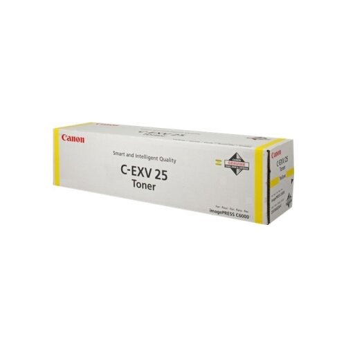 Картридж Canon C-EXV25 Y (2551B002), 25000 стр, желтый