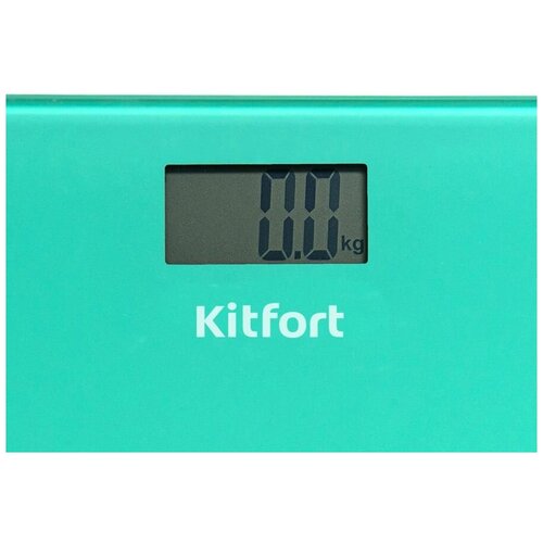 Напольные весы KITFORT КТ-804-1, до 150кг, цвет: зеленый