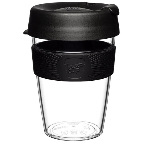 Кружка KeepCup Original M 340 мл Clear Black