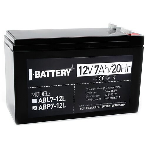 Аккумуляторная батарея ABP7-12L 12В 7 А/ч