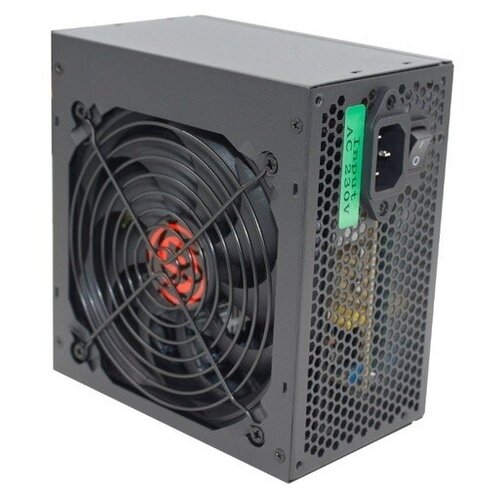 Ginzzu CB500 12CM black,24+4p, PCI-E, 4*SATA, 3*IDE, оплетка MB, кабель питания