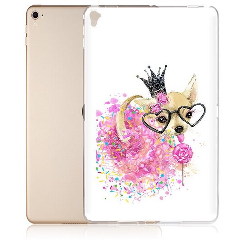 Чехол задняя-панель-накладка-бампер MyPads сладкая принцесса для iPad Pro 2 10.5 A1701/A1709/iPad Air 3 (2019) противоударный